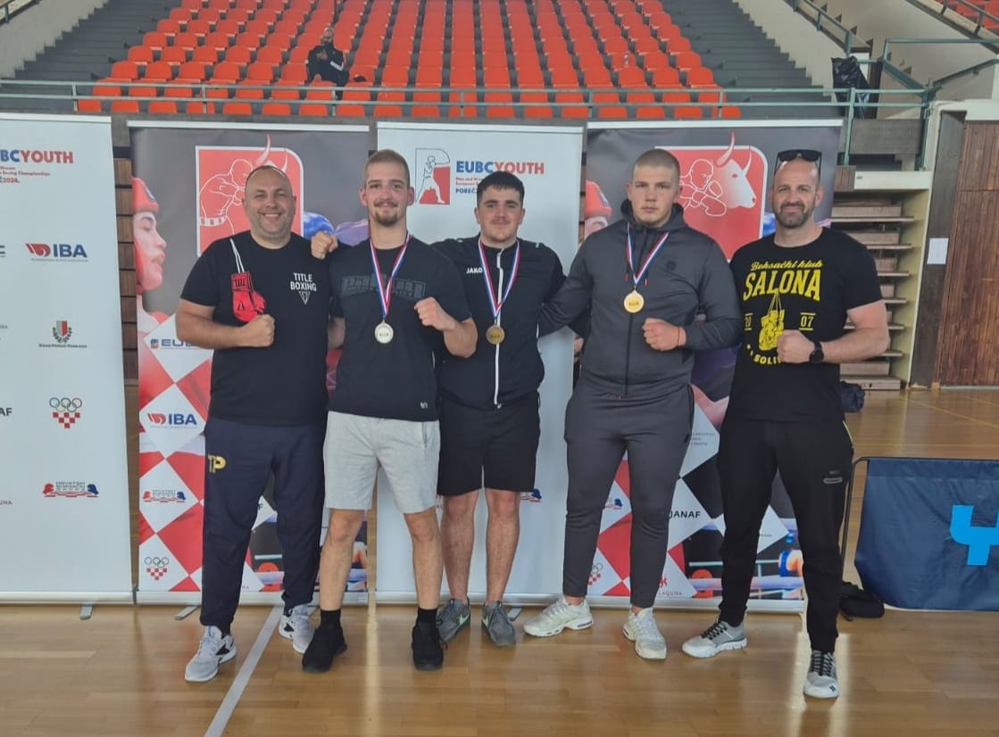 Prvenstvo Hrvatske u boksu: Članovi BK Salona kući se vratili sa tri ...